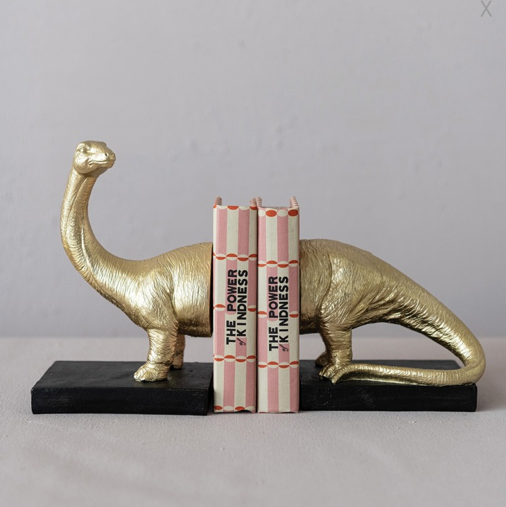 Dinosaur Bookend Set – Bradley's Gift and Home