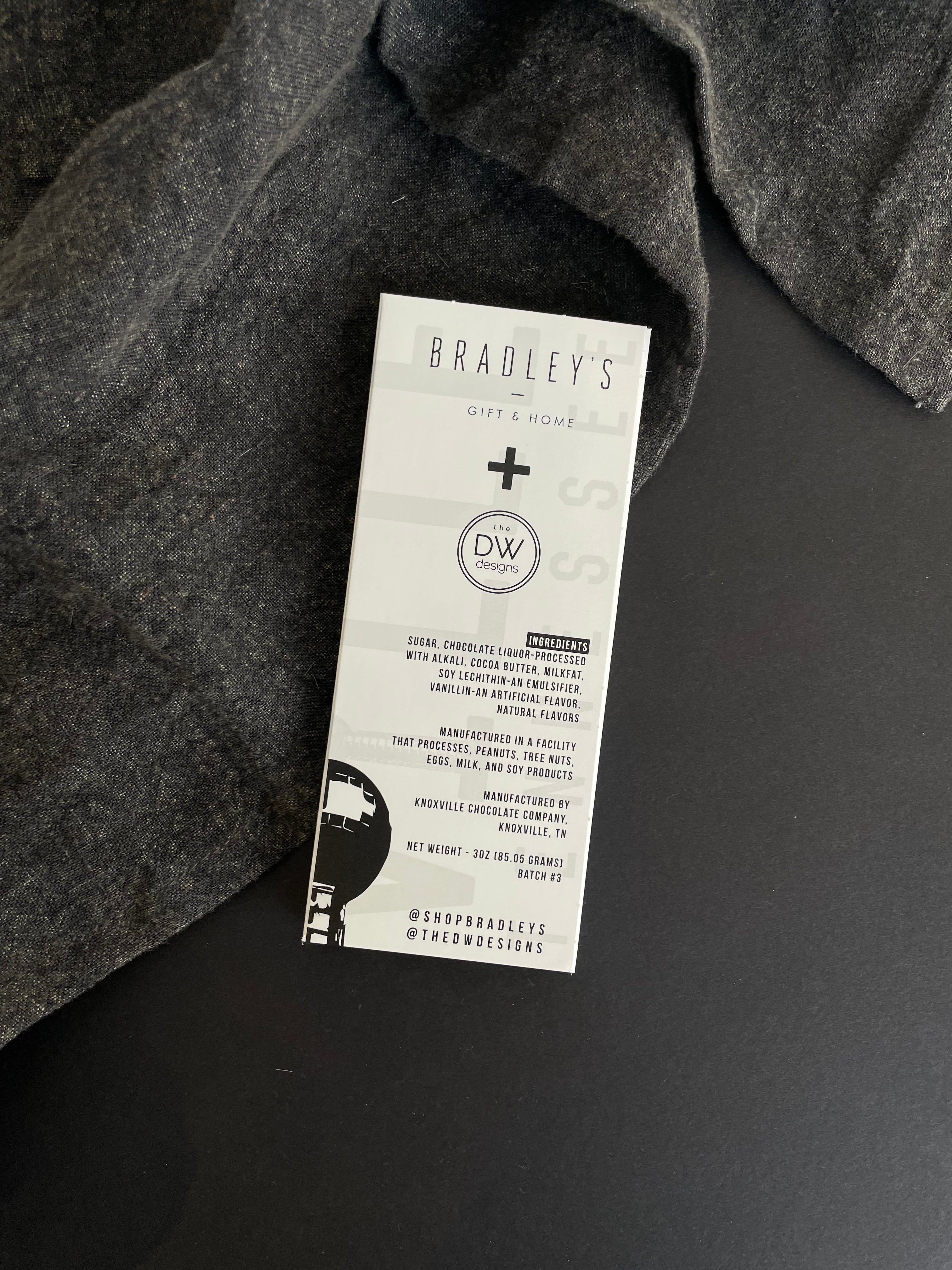 Knox Stacked Chocolate Bar – Bradley's Gift and Home