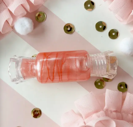 Blushed Pink Candy Lip Gloss Strawberry Flavor – Bradley's Gift and Home