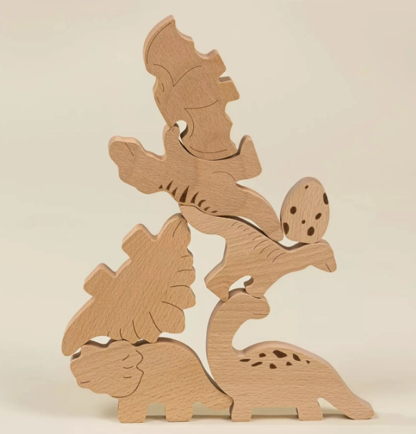 Wooden Balance Puzzle - Dino – Bradley's Gift and Home